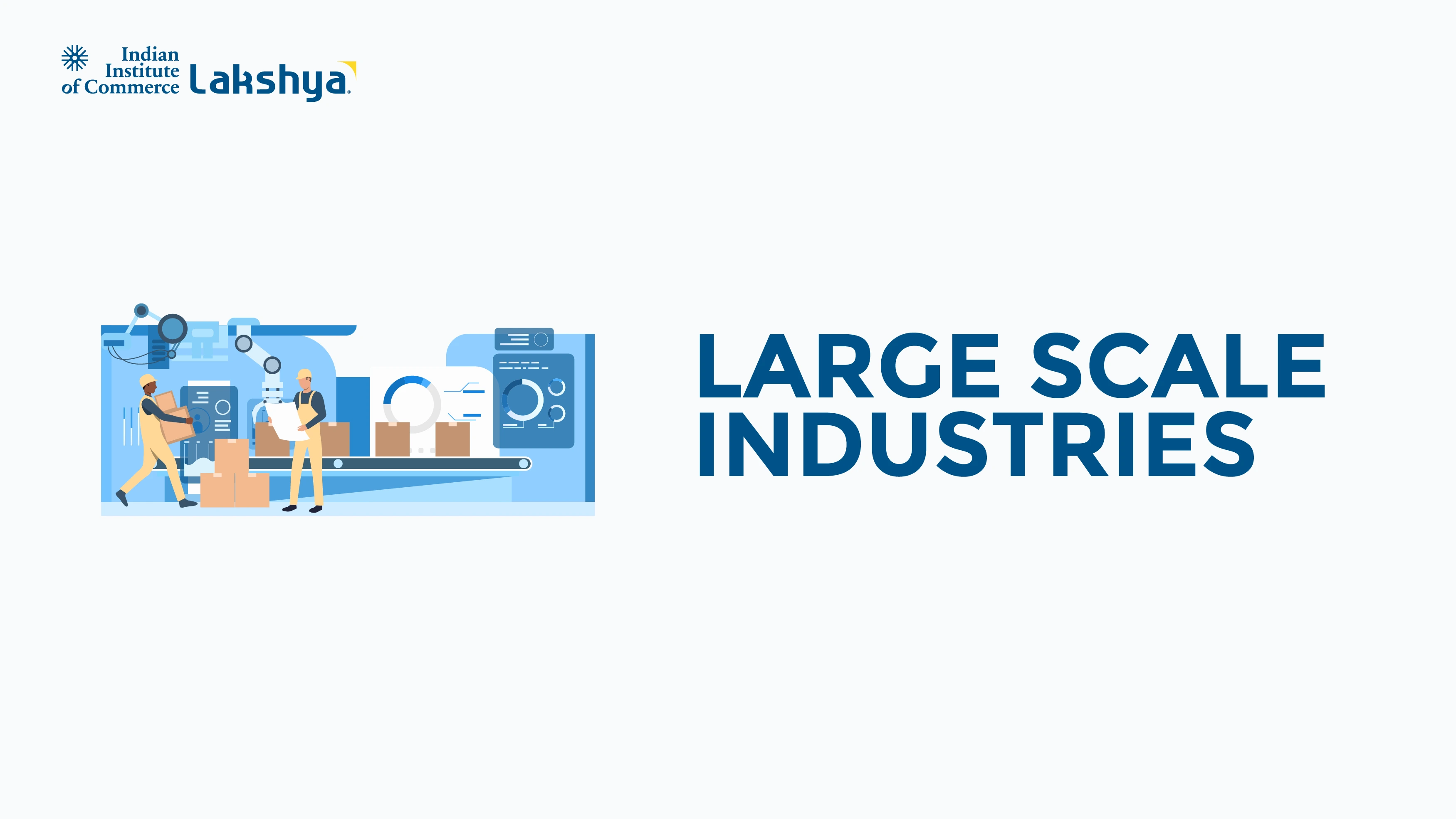 Large Scale Industries - Characteristics & Role in India