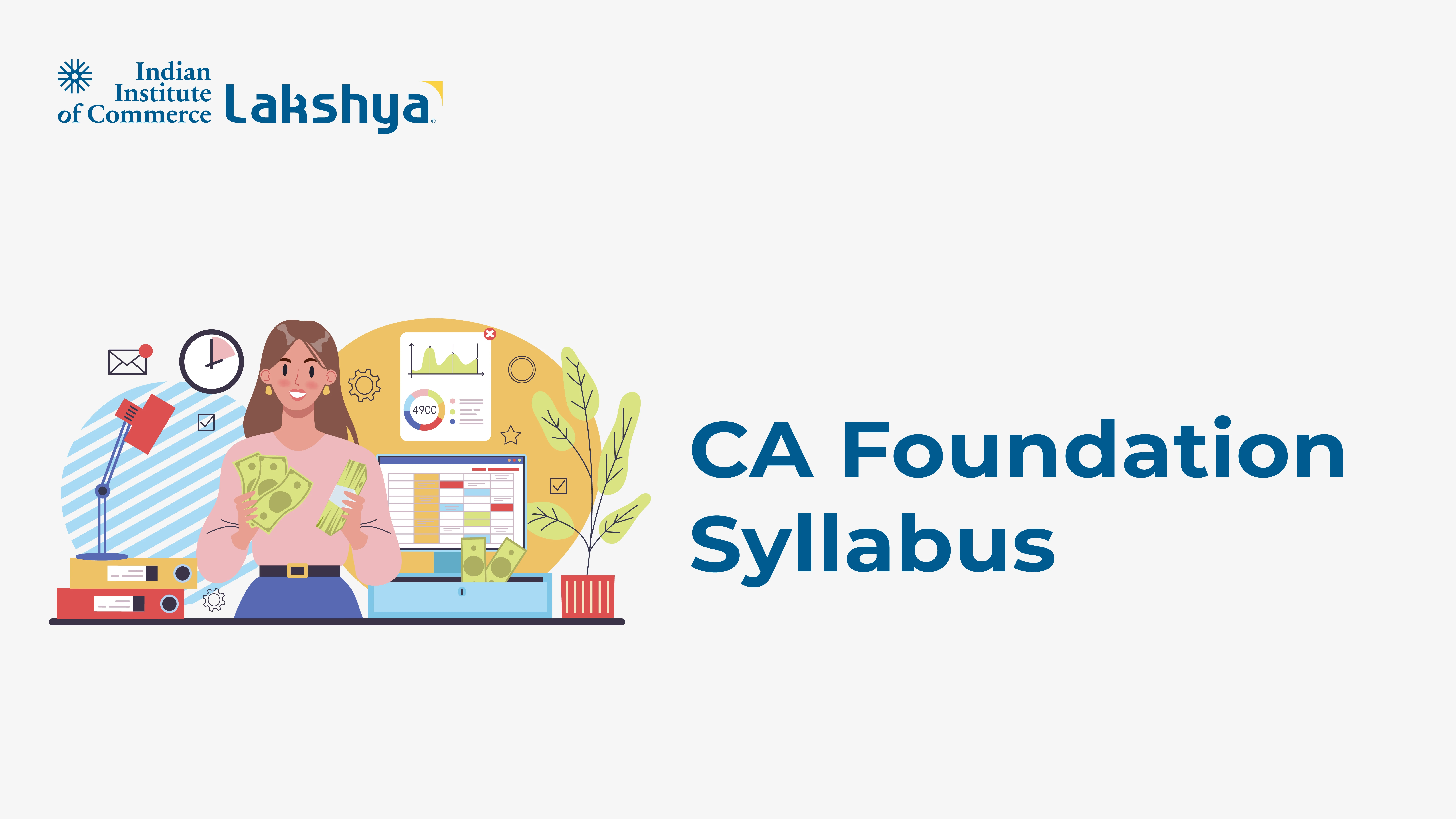 CA Foundation - Complete Breakdown of Syllabus for 2025